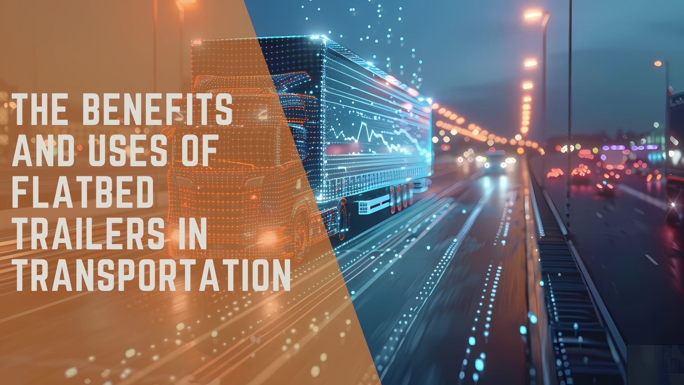 The Benefits and Uses of Flatbed Trailers in Transportation